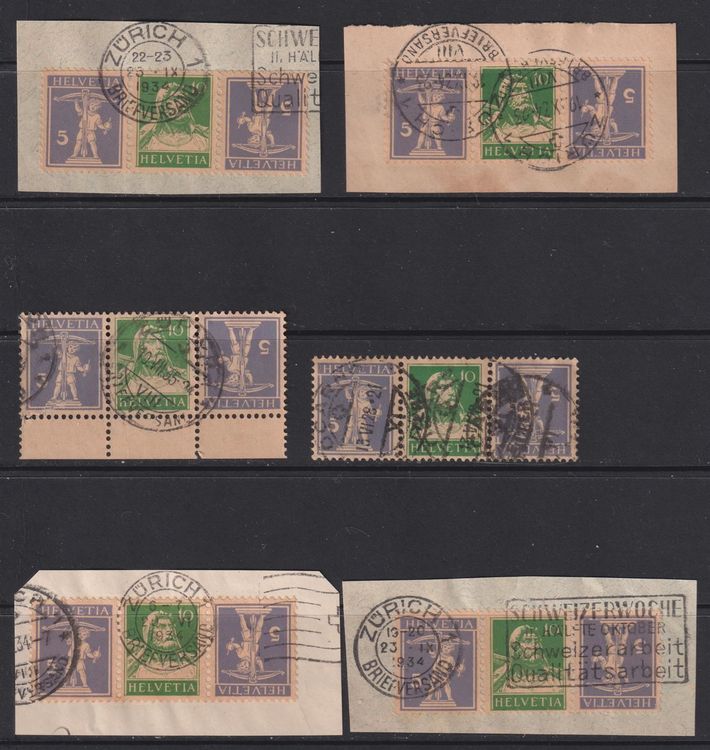 K21 Variationen / diverse Einheiten (Antik) in Sarmenstorf für CHF 4 – mit Lieferung auf Ricardo ...