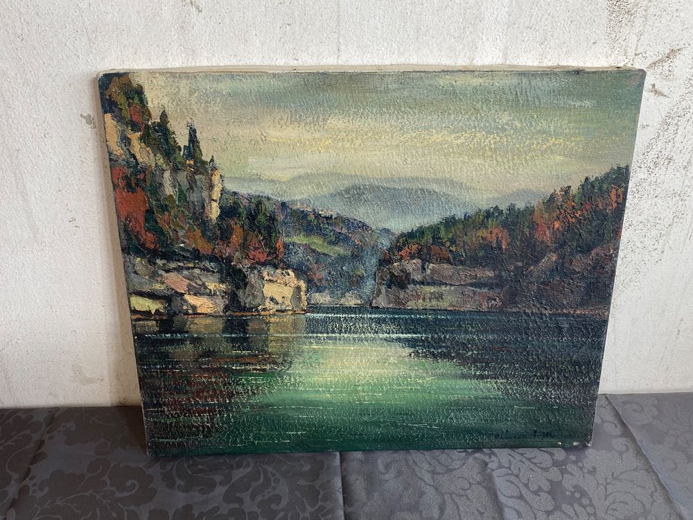 Max CLÉMENT (1912-1995) Tableaux peinture sur toile signée | Kaufen auf ...