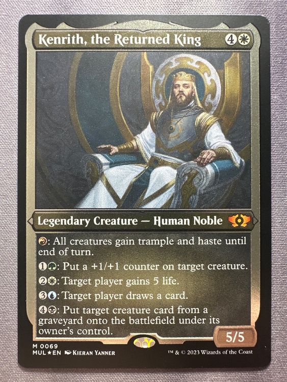 Kenrith, the Returned King ETCHED FOIL Variant 0069 MUL | Kaufen auf ...