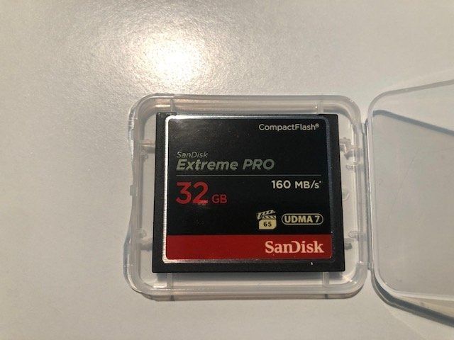 SanDisk Compact Flash Card 32GB / 160MB/s (Neu und originalverpackt) in ...