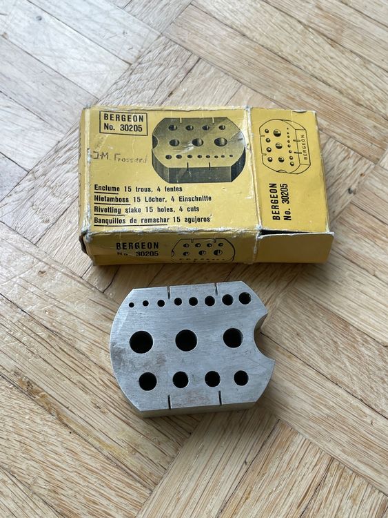 Bergeon 30205 Nietamboss | Kaufen auf Ricardo