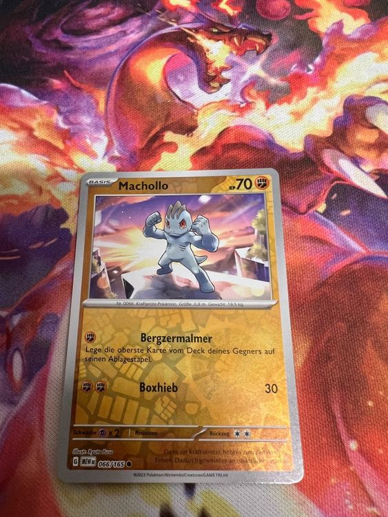Machollo (MEW 066) / Reverse Holo / Pokemon 151 | Kaufen auf Ricardo