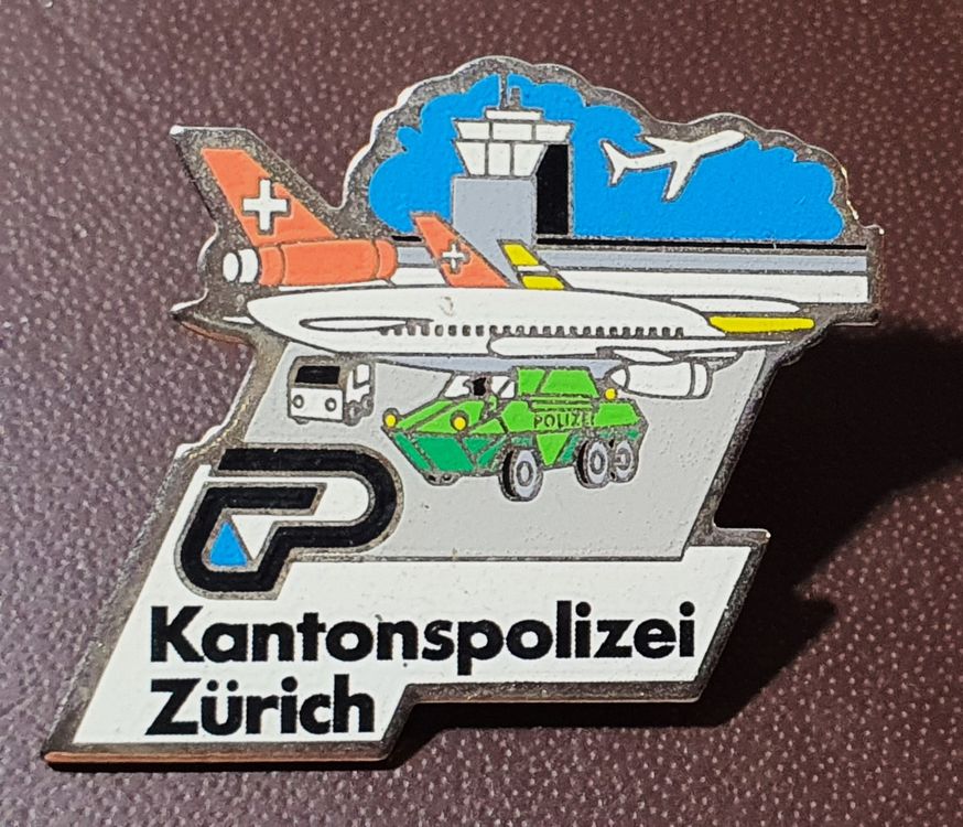 S571 Pin Kantons Polizei Zürich - Flughafen Airport Polizei (Gebraucht) in Reinach BL für CHF 2 ...