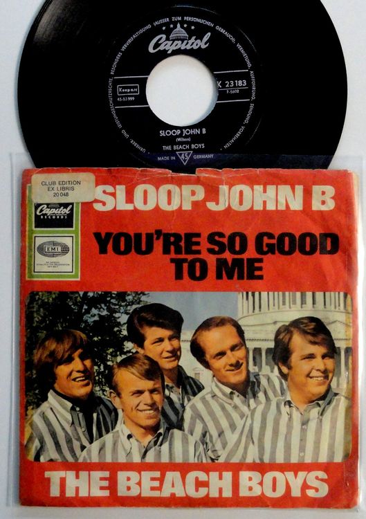 SI THE BEACH BOYS sloop john b EDITION EX LIBRIS 20048 (Gebraucht) in Kesswil für CHF 9 – mit ...