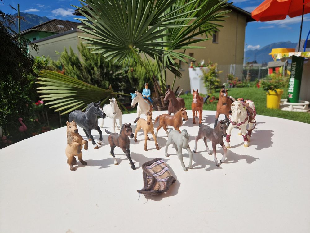 Schleich Pferde Sammlung mit Fohlen & Reiterin | Kaufen auf Ricardo
