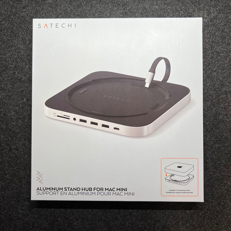 Satechi Aluminium Stand Hub For Mac Mini | Kaufen auf Ricardo