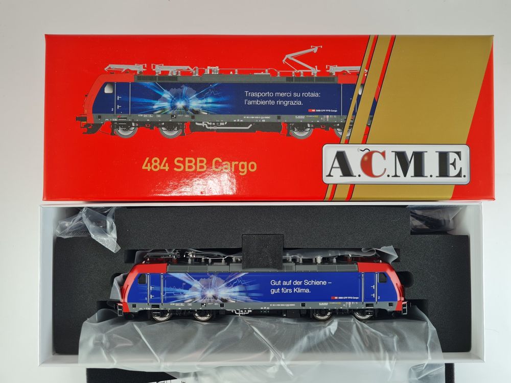 ACME 90211 Lokomotive 484 020 SBB Cargo H0 1:87 (Neu (gemäss Beschreibung)) in Blumenstein für ...