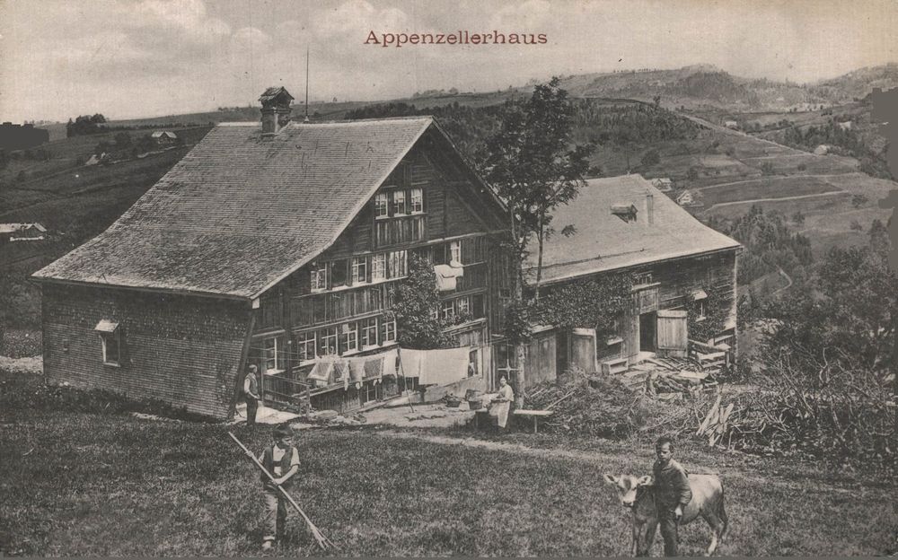Appenzellerhaus mit Scheune (Gebraucht) in Bronschhofen für CHF 10 – mit Lieferung auf Ricardo ...