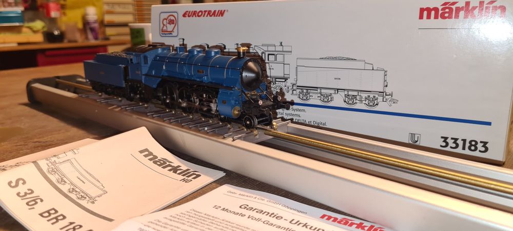 Märklin 33183 Dampflok S 3/6 K.Bay.Sts.B (Neu (gemäss Beschreibung)) in ...