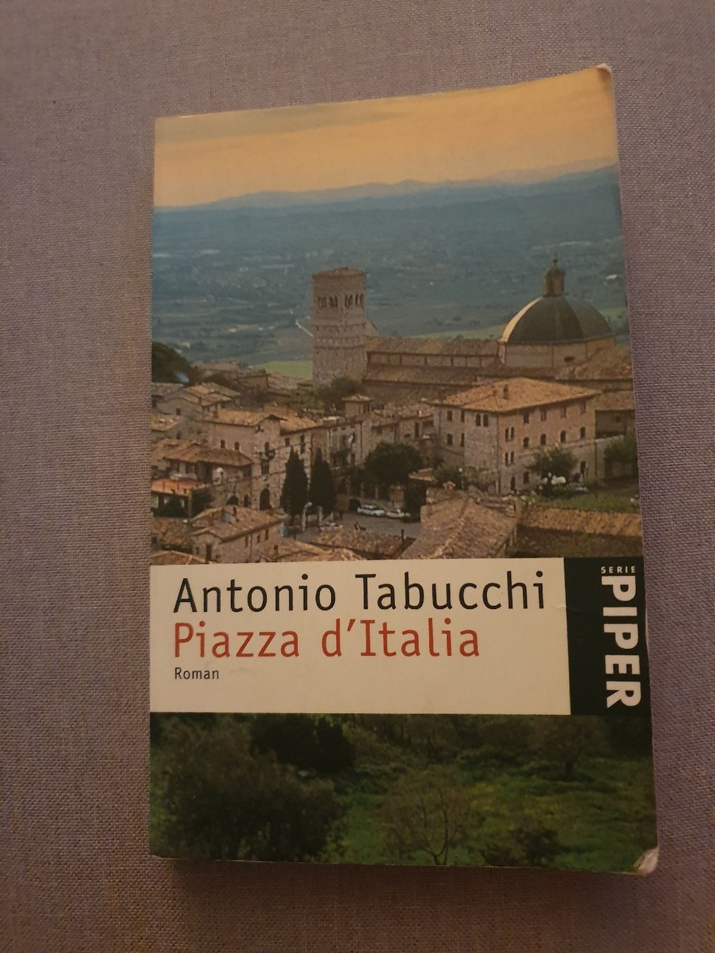 Antonio Tabucchi - Piazza d'Italia, Roman, Top Zustand! (Gebraucht) in ...