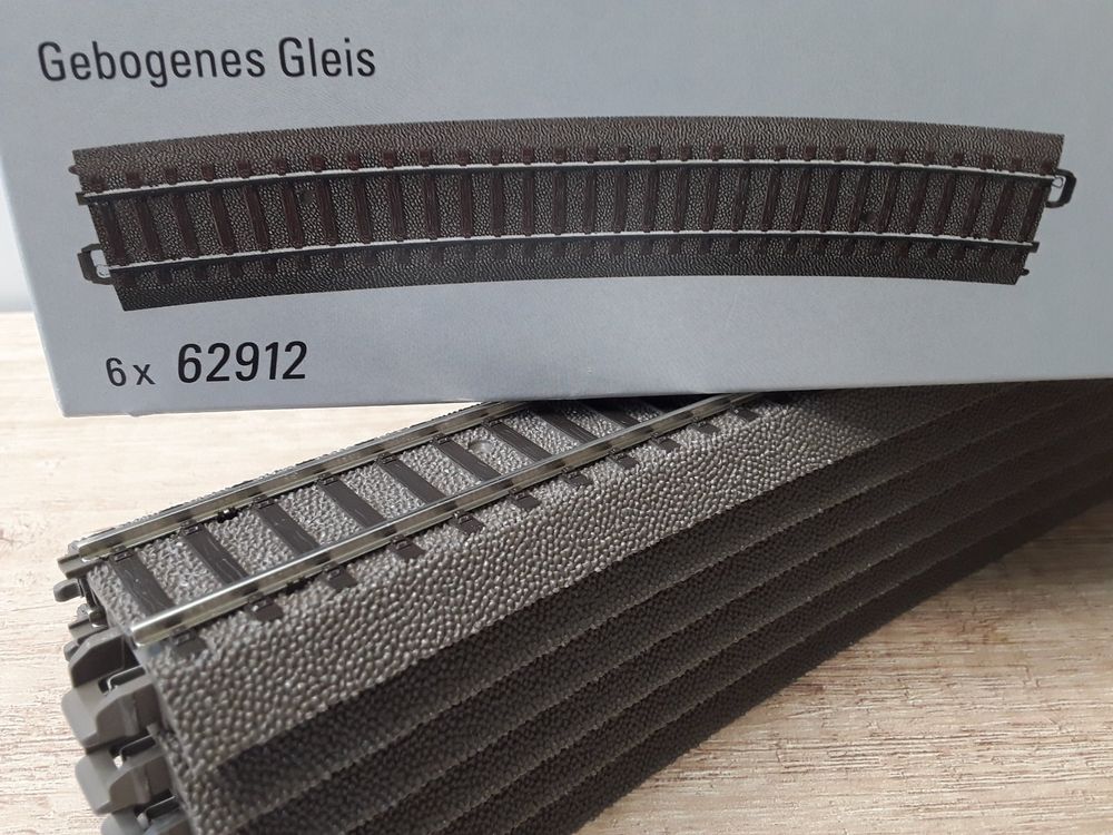 6 x Trix C Gleis 62912 _ gebogenes Gleis _ mit OVP Spur H0 | Kaufen auf ...