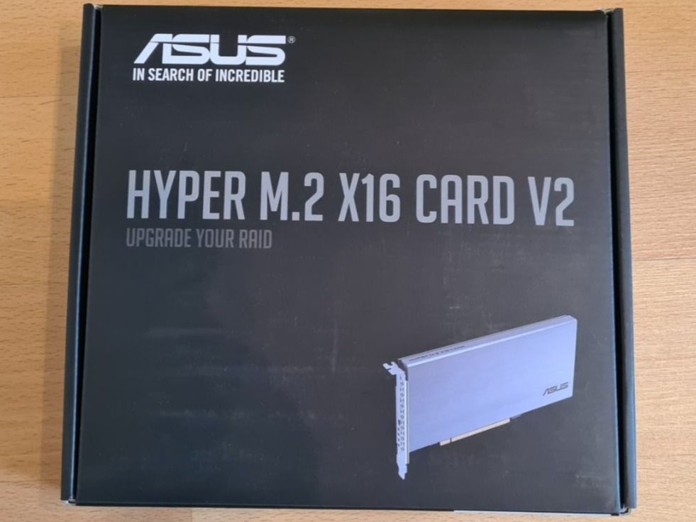 PCI-E Karte für bis zu 4x M.2-SSD | ASUS M.2 X16 CARD V2 | Kaufen auf ...