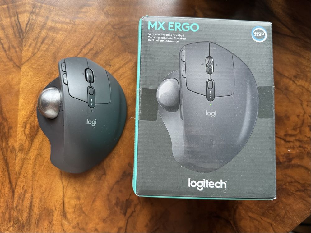 Logitech MX Ergo Trackball - Ergonomische Maus Top Zustan | Kaufen auf ...
