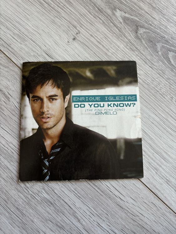 Enrique Iglesias Do you know? CD (Gebraucht) in Aarberg für CHF 1 – mit Lieferung auf Ricardo kaufen
