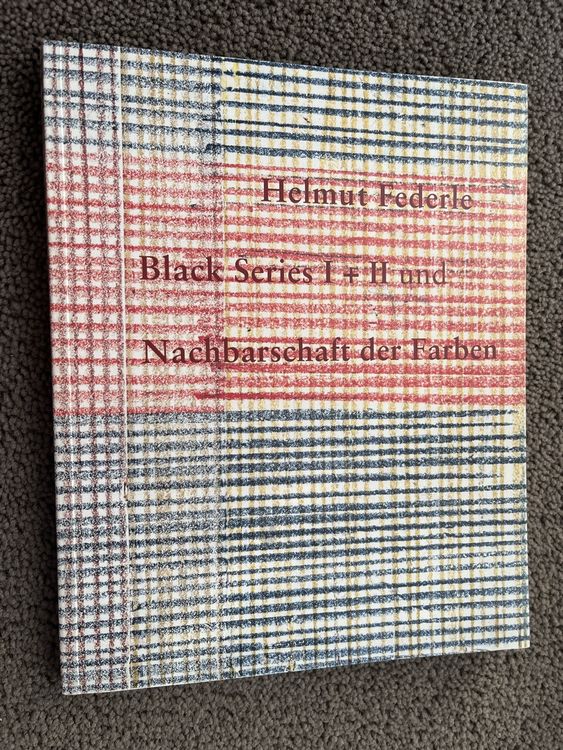 Helmut Federle Black Series I + Ii Ausstellung 1996 (Gebraucht) in ...