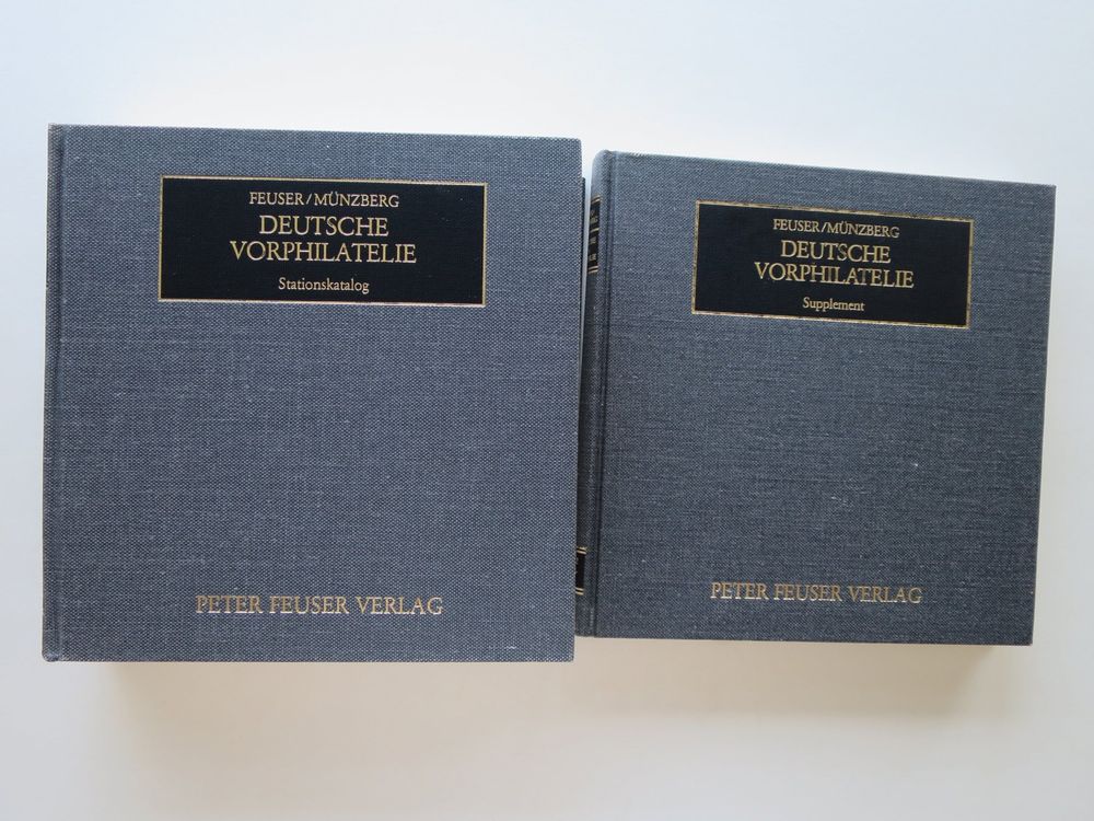 Deutsche Vorphilatelie 2 Bände von Feuser und Münzberg (Gebraucht) in ...
