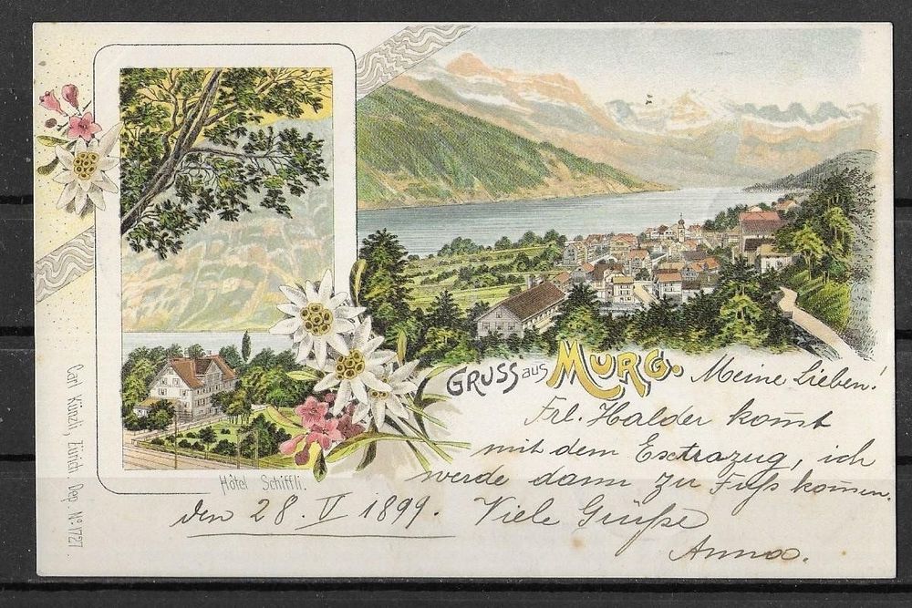 SG Gruss aus Murg 1899 (Litho) | Kaufen auf Ricardo