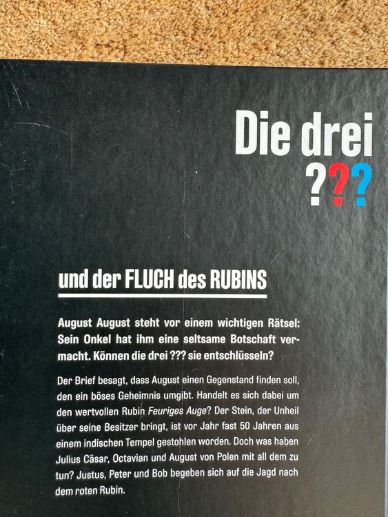 Die drei Fragezeichen und der Fluch des Rubins | Kaufen auf Ricardo