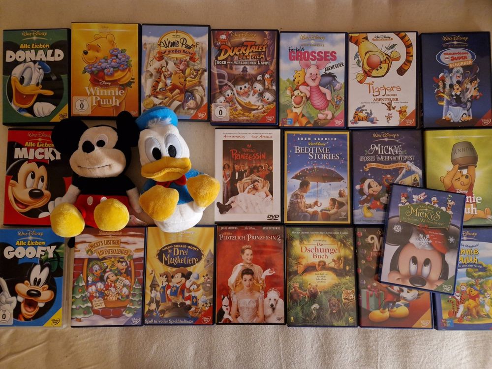 Disney Micky Maus/Winnie Puuh + co 24 DVD | Kaufen auf Ricardo
