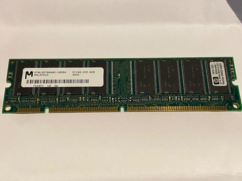 HP SD-RAM 64Mb (Gebraucht) in versoix für CHF 5 – mit Lieferung auf ...