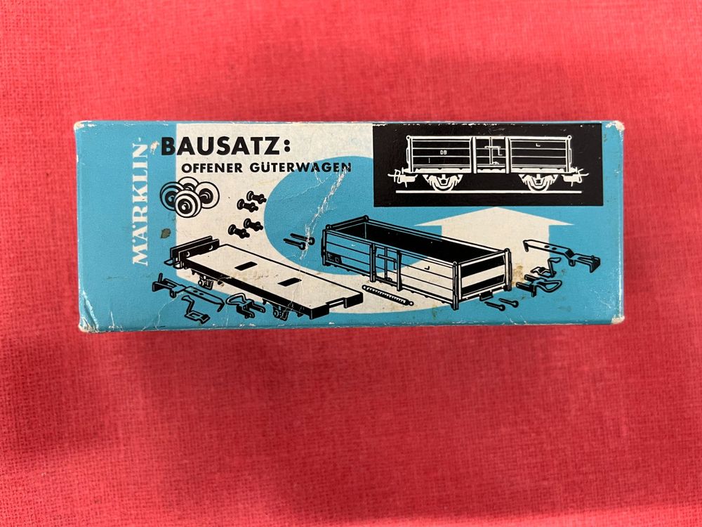 Märklin BAUSATZ Offener Güterwagen 4902 NEU (Neu und originalverpackt ...