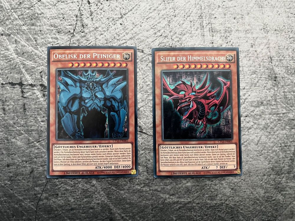 Slifer + Obelisk (CT13), Secret Rare | Kaufen auf Ricardo