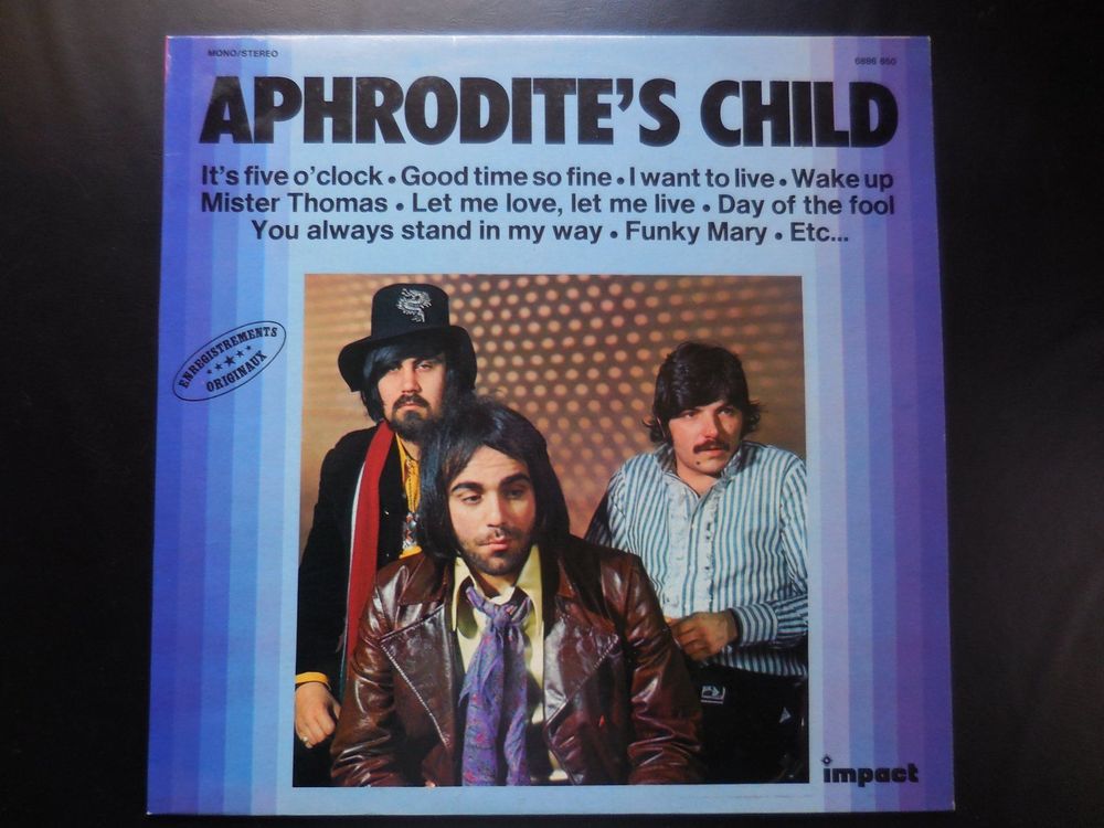 LP (APHRODITE'S CHILD) ENREGISTREMENTS ORIGINAUX (D'occasion) à Meyrin ...