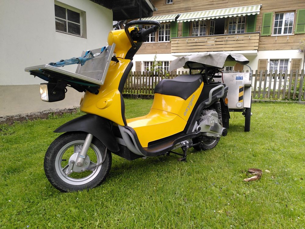 Elektroroller Oxygen OX5 mit Anhänger und erst 1846km (Gebraucht) in ...