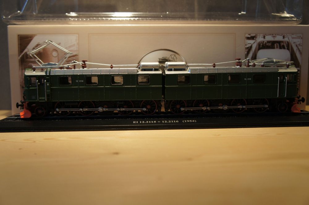 Atlas 7153111 H0 Standmodell NCB EI 12.2115 + 12.2116 1954 (Gebraucht ...