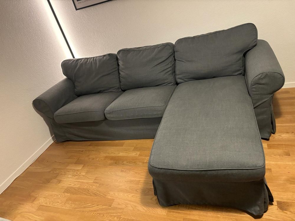 Ikea 3er Ecksofa Ektorp (Gebraucht) in Zürich für CHF 1 – nur Abholung auf Ricardo kaufen