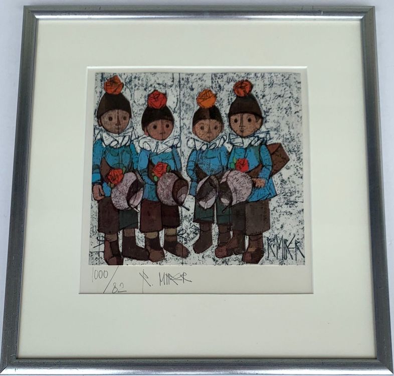 Rudolf Mirer (1937) Grafik Handsigniert | Kaufen auf Ricardo