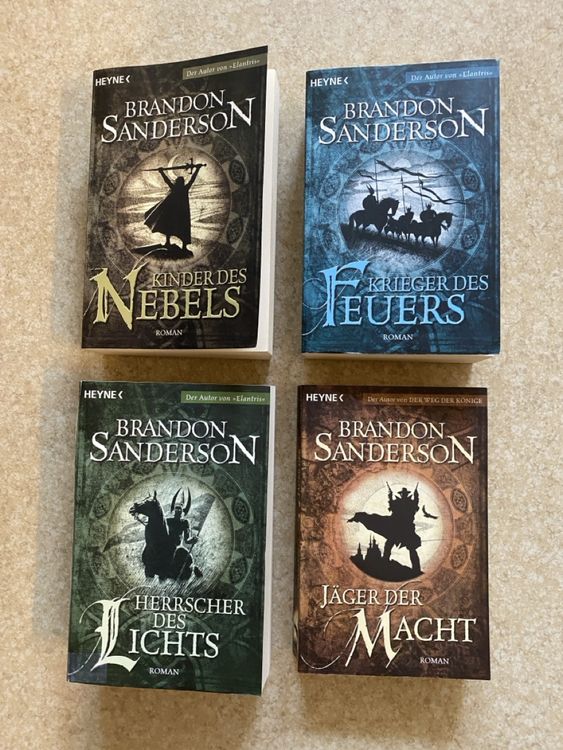 Brandon Sanderson, die Nebelgeborenen Band 1-4 (Gebraucht) in Hünibach ...