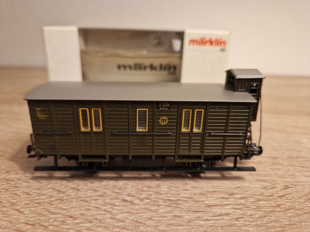 Märklin 4507 Gepäckwagen DRG H0 OVP NEU (Neuf avec emballage d'origine) à St-Aubin-Sauges pour ...