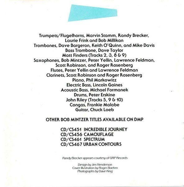 Bob Mintzer with Peter Erskine, Chuck Loeb, Randy Brecker, (Gebraucht ...