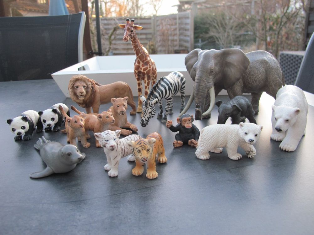 Schleich Wildtier-Set 16 Stück !!!!! | Kaufen auf Ricardo