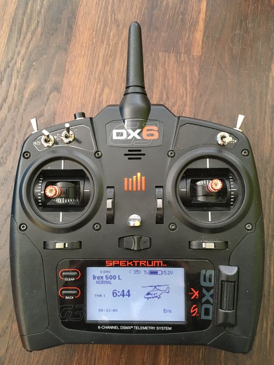 Spektrum DX6 Gen 3 DSMX RC Fernsteuerung (Gebraucht) in Neftenbach für ...