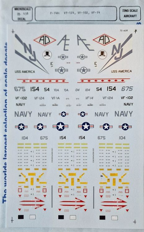 Original Microscale Decal Set Aviatik F-14 1/72 | Kaufen auf Ricardo