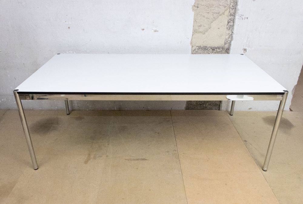 USM Haller Tisch 200 x 100 cm weisse Oberfläche | Kaufen auf Ricardo
