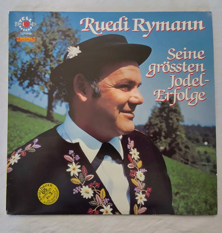 Jodel LP 1985 / Ruedi Rymann - Seine grössten Jodel-Erfolge (Gebraucht ...