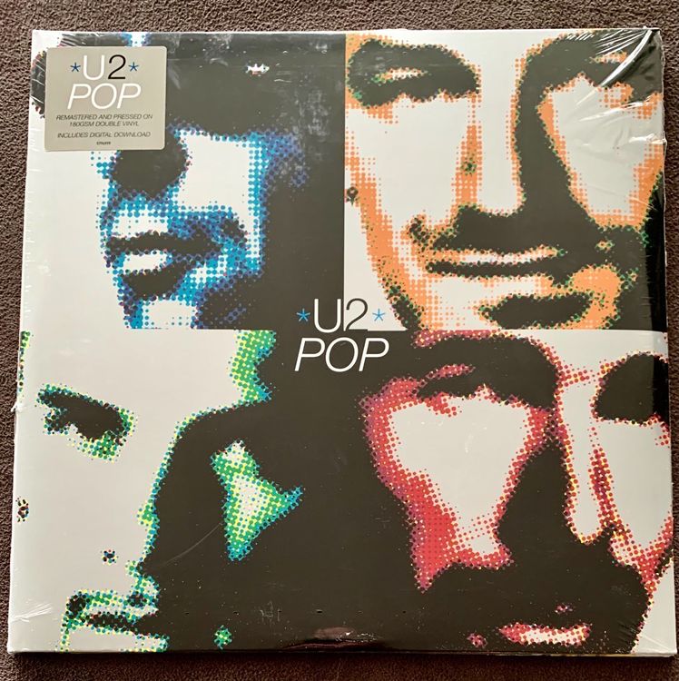U2 “Pop” Gatefold Cover 2LP VINYL NEU/SEALED m/Download Code (Neu und ...