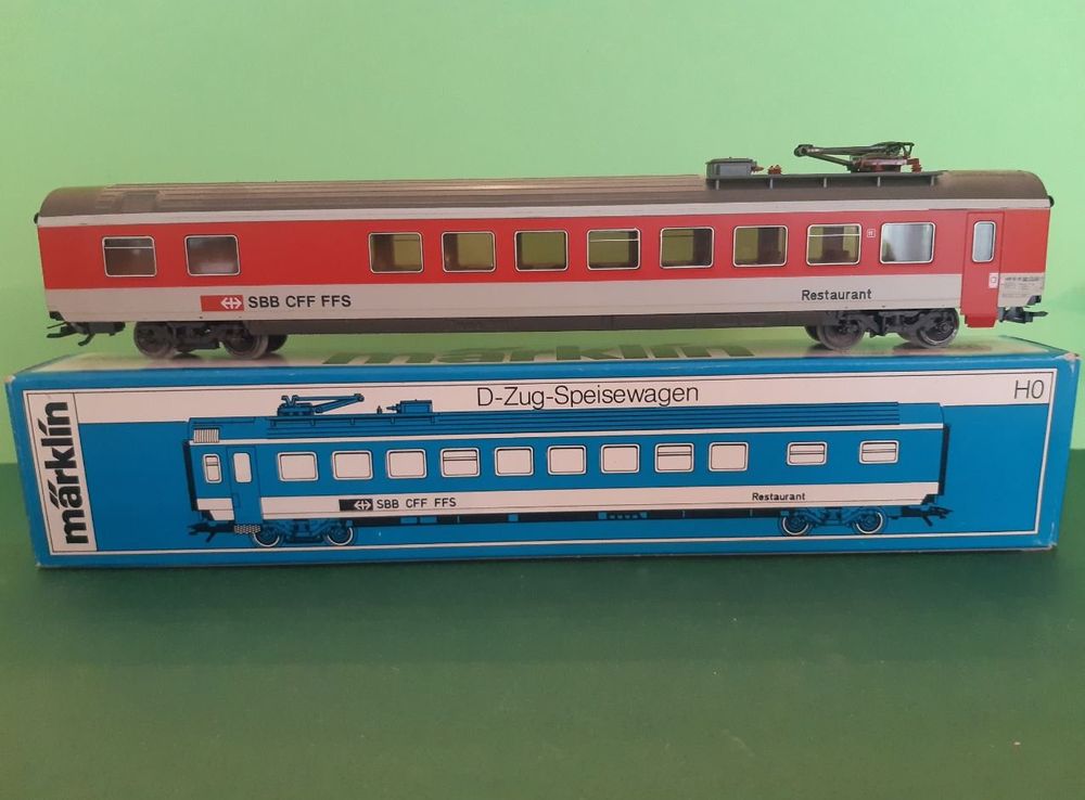Märklin EW IV Speisewagen der SBB, WS (Gebraucht) in Bassersdorf für ...