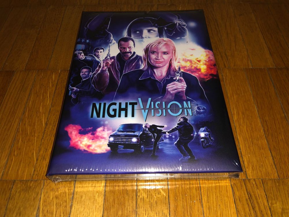 Night Vision - MEDIABOOK - WATTIERT - UNCUT (Neu und originalverpackt ...