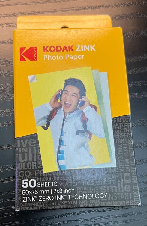 Kodak Zink Photo Paper - 50 Sheets (Neu und originalverpackt) in für ...