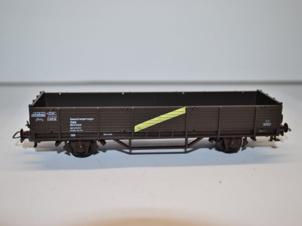 Klein Modellbahn Radsatztransportwagen ÖBB 304A (EJU039) (Gebraucht) in ...