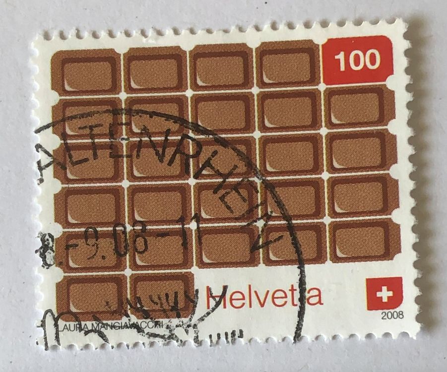 Nr.1285 Schokolade GESTEMPELT 2008 | Kaufen auf Ricardo