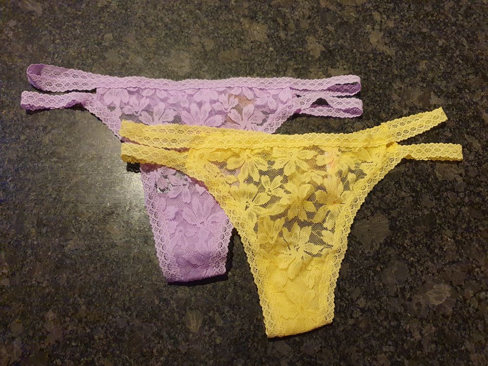 2er-Set Strings (Thong) von Victoria's Secret / Pink, L | Kaufen auf ...