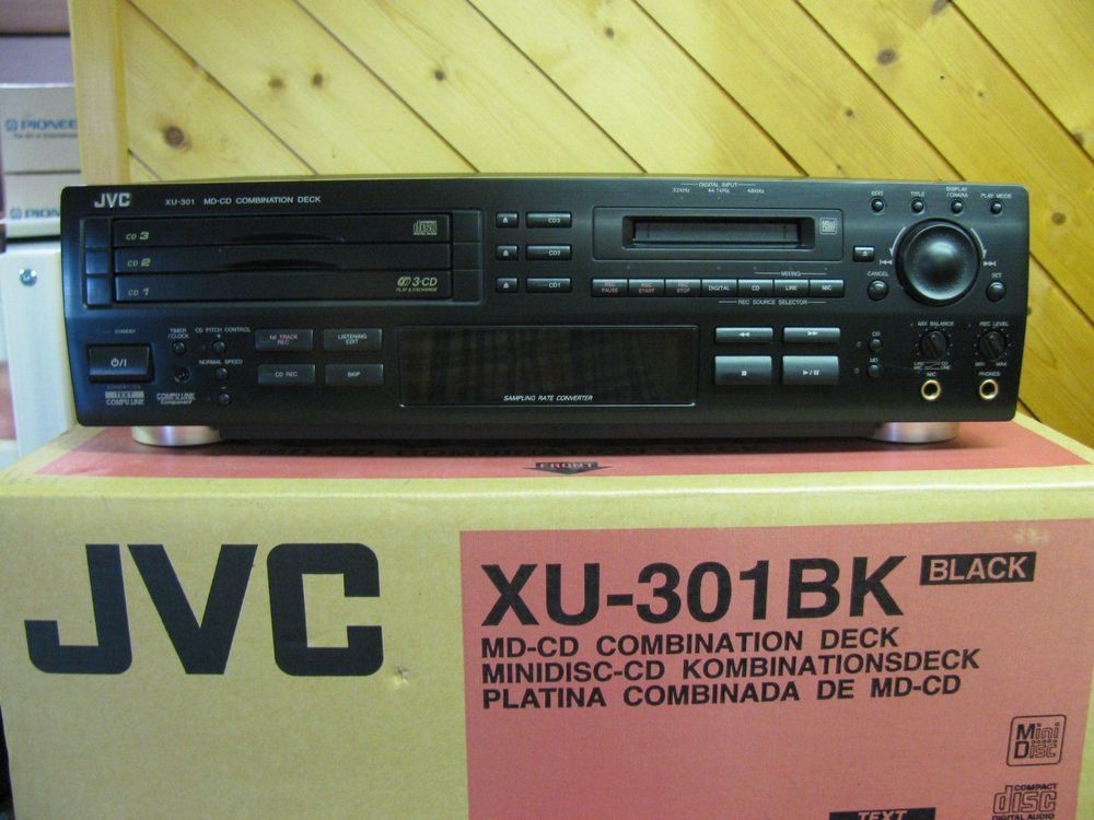 JVC 3 fach CD Player Minidisc MD Neu | Kaufen auf Ricardo