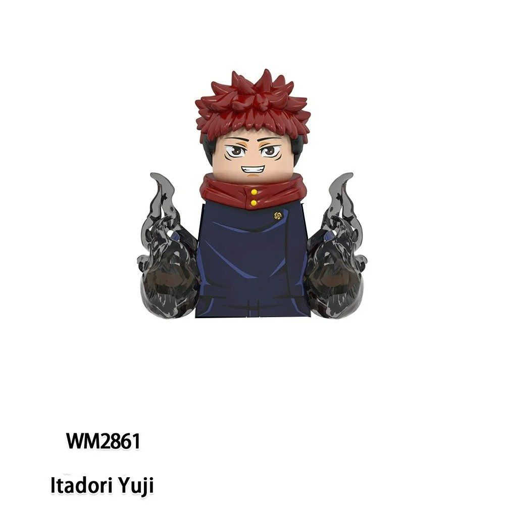Yuji Itadori Jujutsu Kaisen Minifigur | LEGO Anime Figur (Neu (gemäss ...