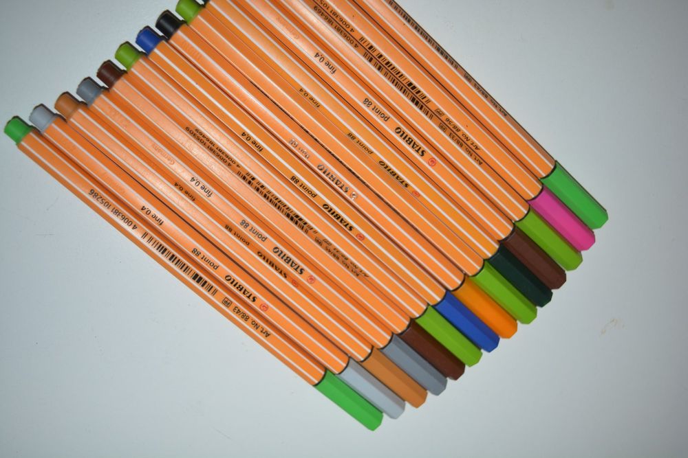 14x STABILO Stift SET Stifte Kunst basteln Malen Zeichnen | Kaufen auf ...