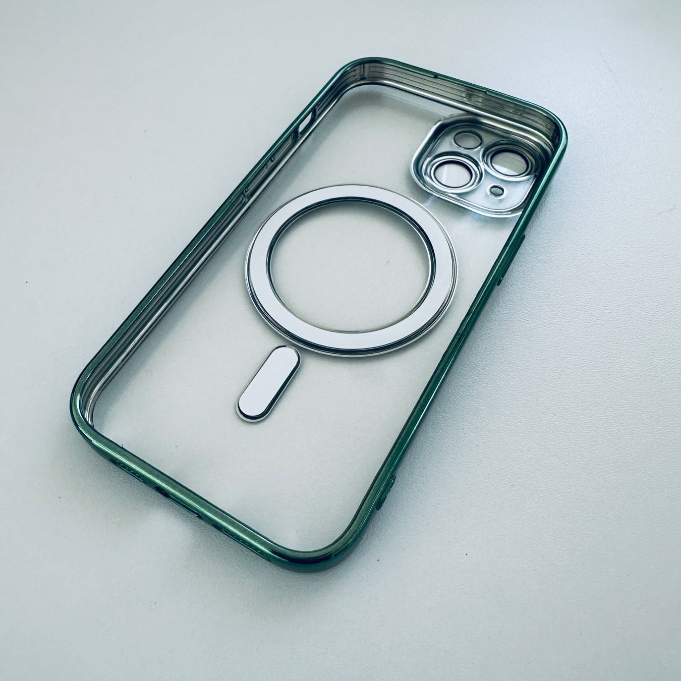 Schutzhülle Cover Case Grün mit Kamera Schutz für iPhone 15 (Neu und ...